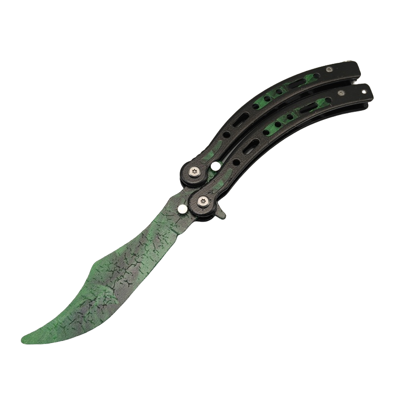 Game Go Steel Balisong Butterfly Knife Trainer