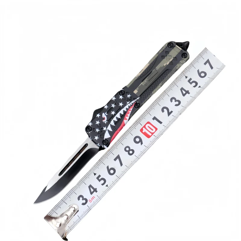 7 Inch Utility Switchblade Camping Tools Knife - F145-1 - Wholesale ...
